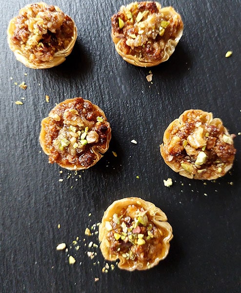 Easy Baklava Cups ⋆ The Gardening Foodie