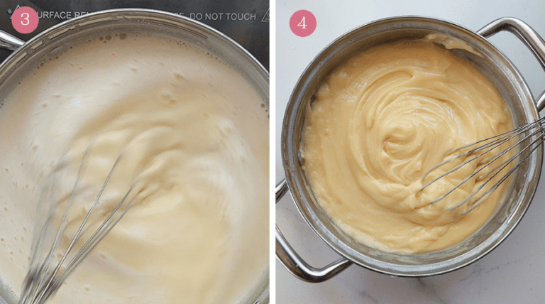 Easy Vanilla Custard Slice (without eggs) ⋆ The Gardening Foodie