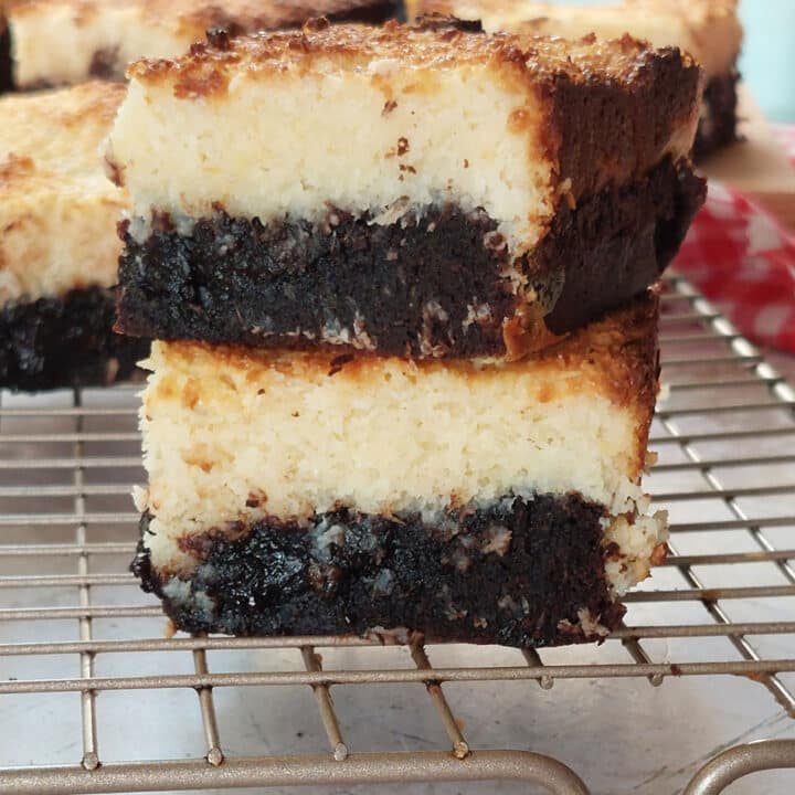 White Chocolate Lamingtons ⋆ The Gardening Foodie