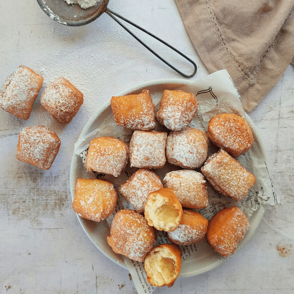 No Yeast French Donuts (Beignets) ⋆ The Gardening Foodie