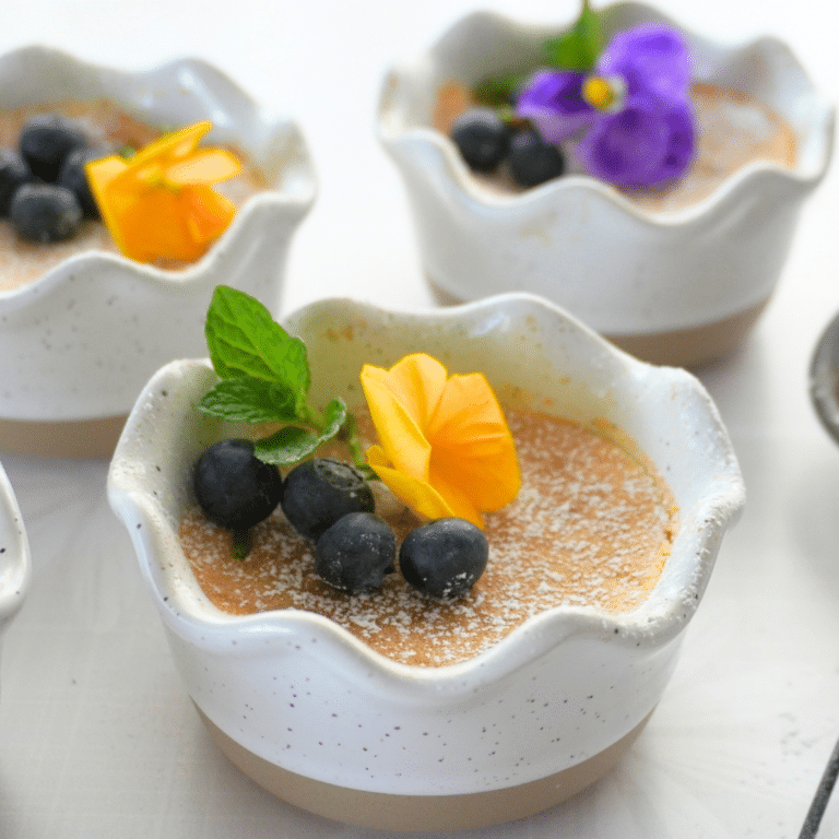 Lemon Pudding Cakes (with just 6 ingredients)