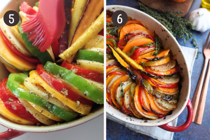French Roasted Vegetable Bake