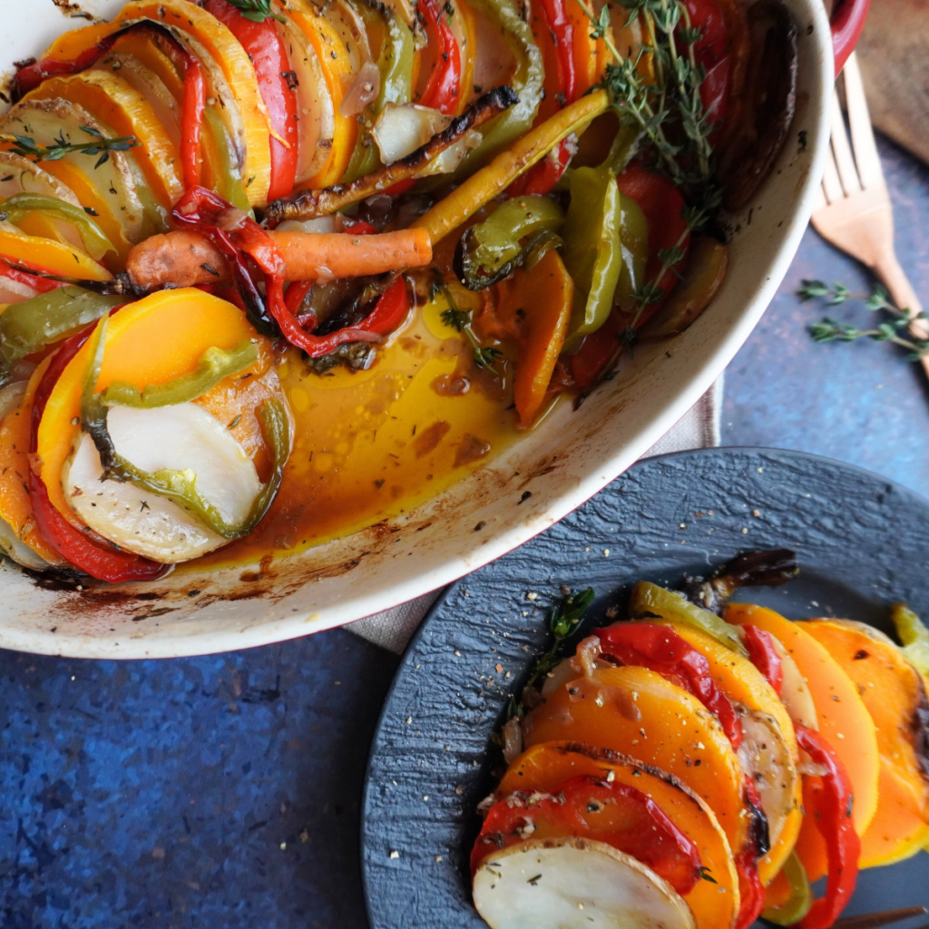 French Roasted Vegetable Bake