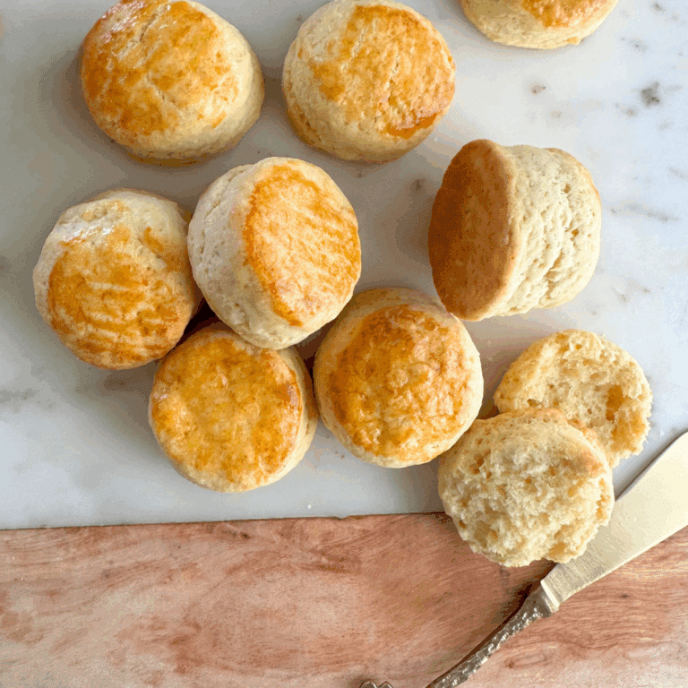 Easy Mini Cream Scones ⋆ The Gardening Foodie