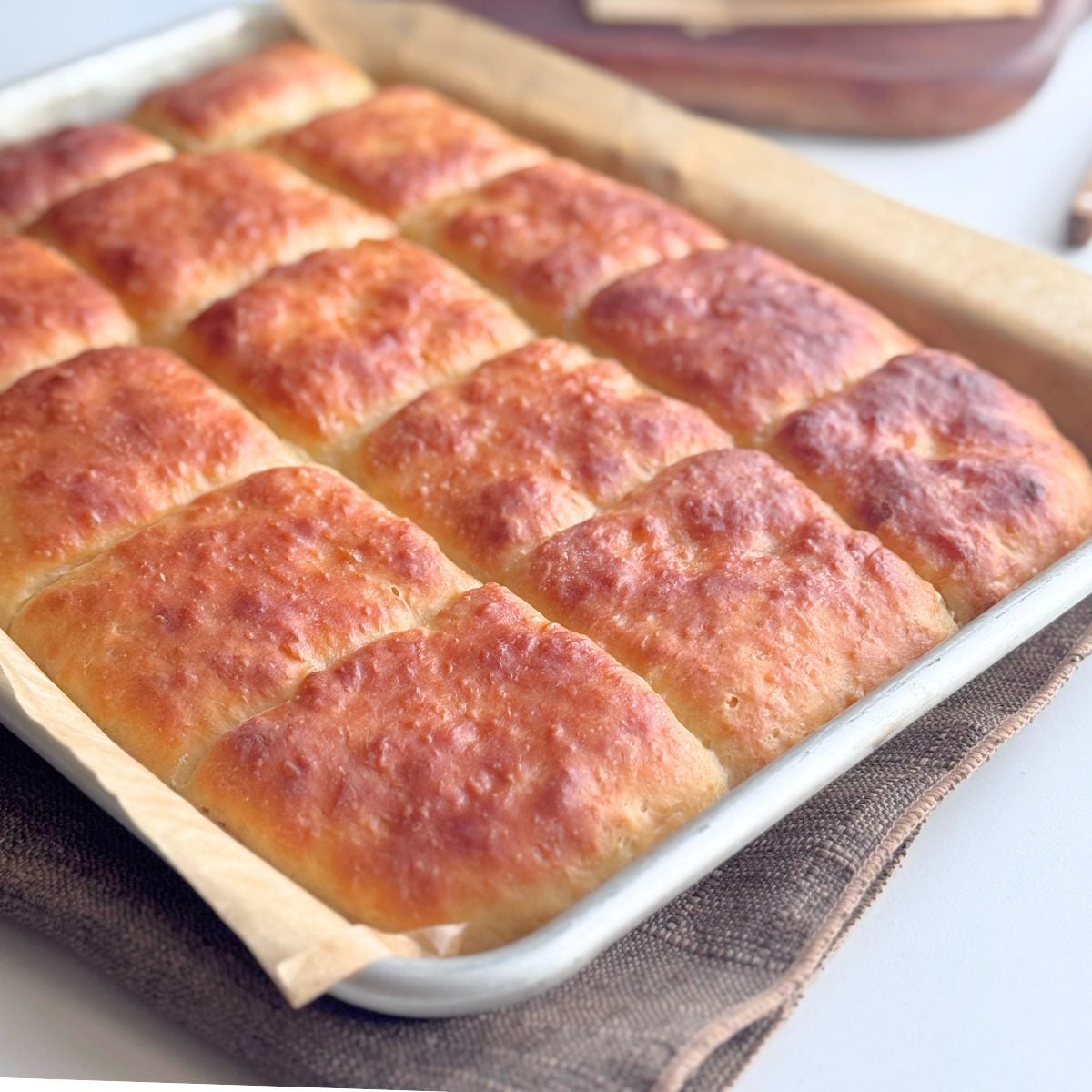 No-Knead Buttermilk Pull-Apart Rolls (No Shaping) ⋆ The Gardening Foodie